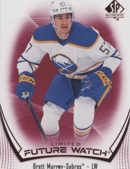 2021-22 SP Authentic - Future Watch Brett Murray #116 Limited Red (RC ...