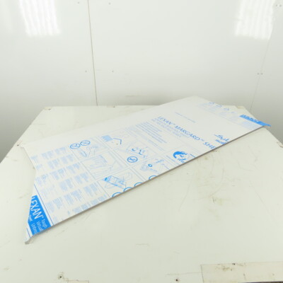 Lexan MR-10 Marguard 20"x42-1/2"x3/8" Scratch Resistant Polycarbonate ...