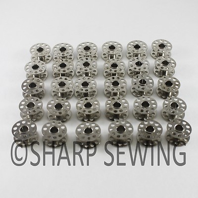 30 METAL BOBBINS #123100 fits SAILRITE LSZ-1 PORTABLE SEWING MACHINE | eBay