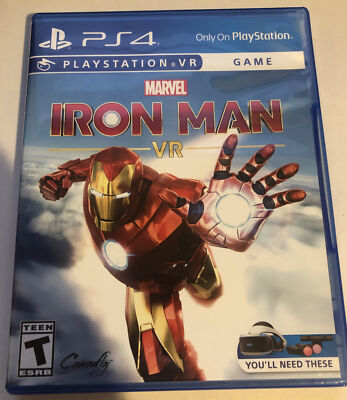 Marvel's Iron Man VR PS4 PSVR (Sony PlayStation 4, 2020) Fast Shipping ...
