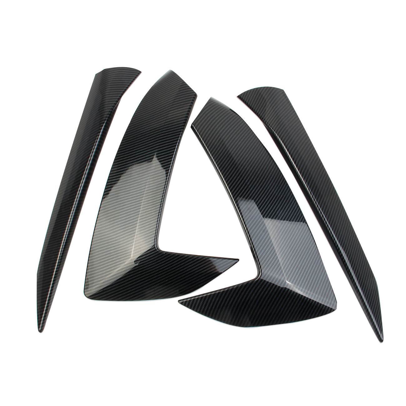 Carbon Fiber Body Side Scoop Vent Cowl Trim Cover for Chevrolet ...