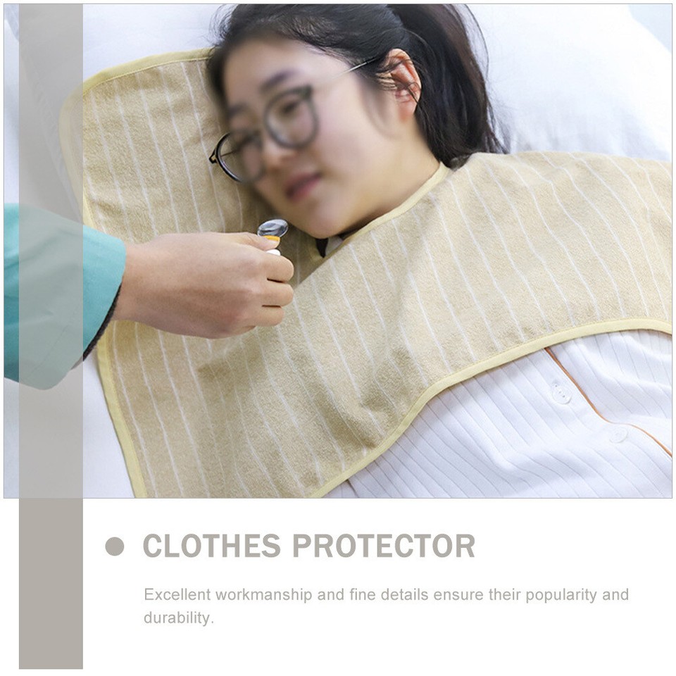 Mealtime Bib for Bedridden People Clothing Protector Patient Adult Food ...