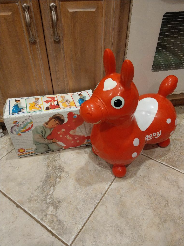 Ledraplastic 1984 Rody Red Pony Vintage Bouncing Toddler Bounce Toy ...