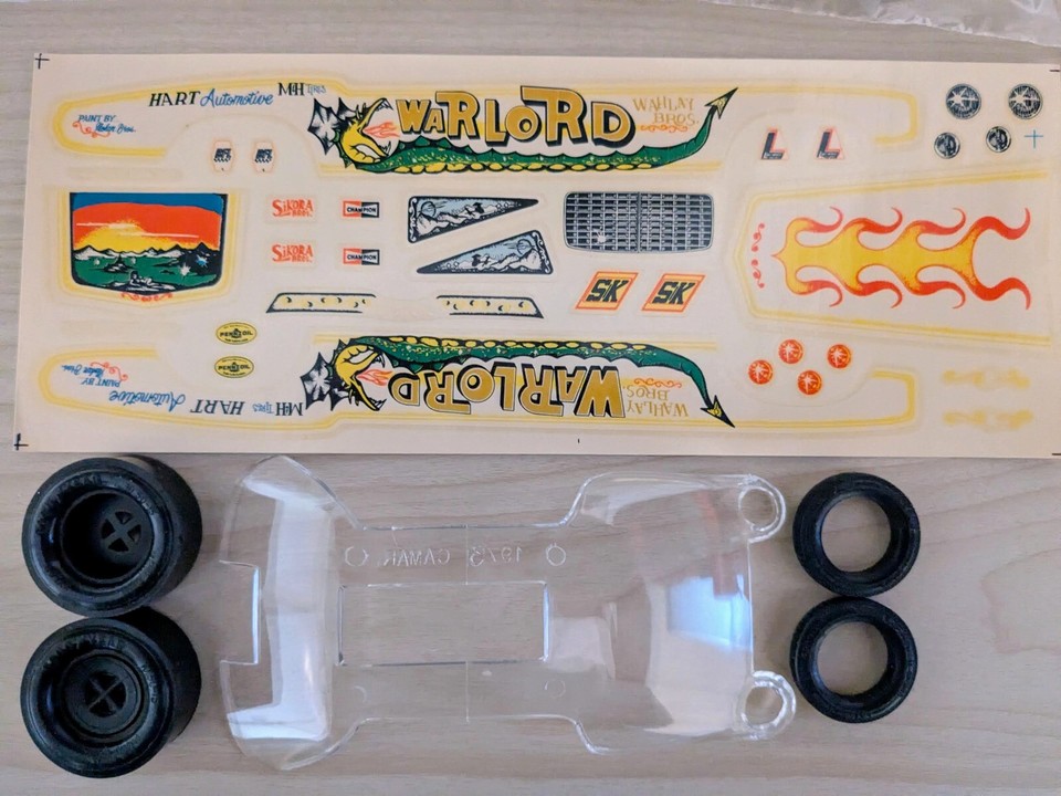 SUPER RARE! *ORIGINAL VINTAGE MPC WARLORD CAMARO FUNNY CAR KIT *SEALED ...