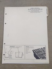 pc521 - Paper Parts Catalog - PART CAT,#35-62 ROTARY HOES fits JOHN ...