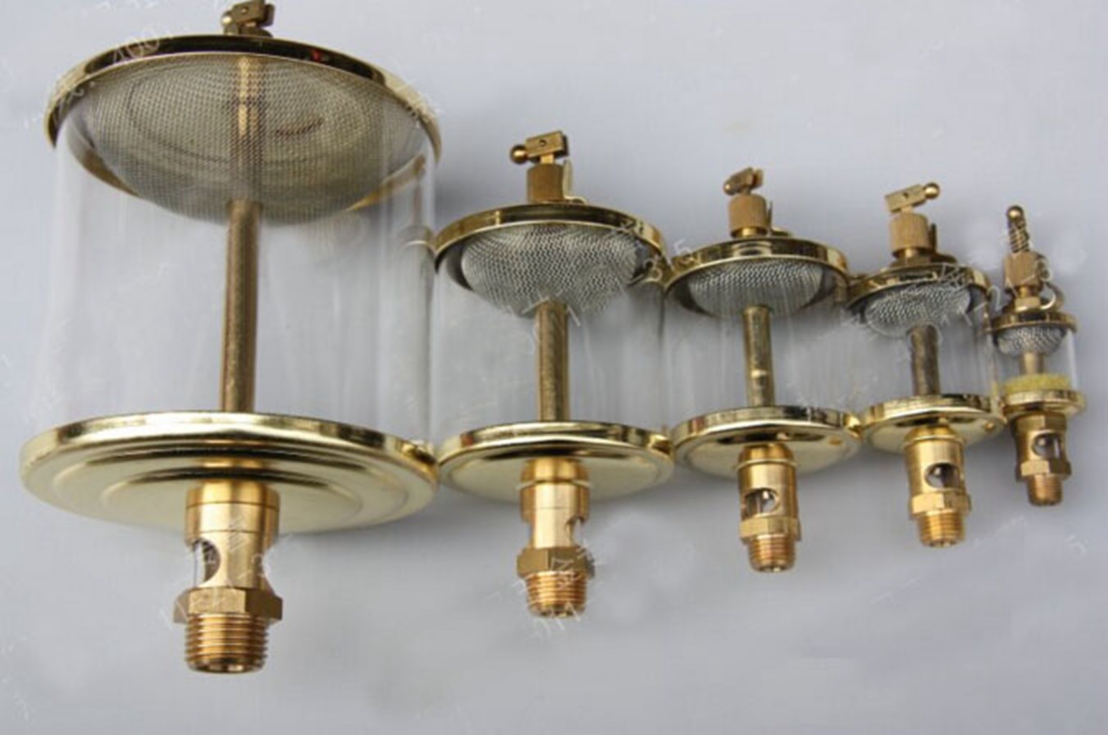 Mulitple BSP Brass Sight Gravity Drip Feed Oiler Lubricator For Hit ...