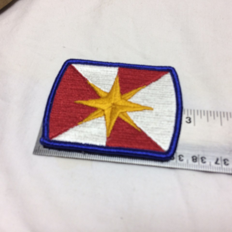 Military Patch Badge Army 347th Support Brigade Color Variant Tight Weave | eBay