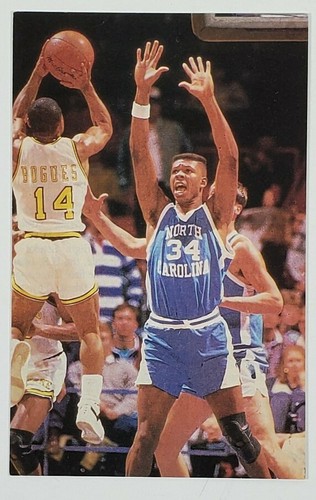 Basketball UNC Muggsy Bogues Wake Forest against JR Reid Tarheels ...