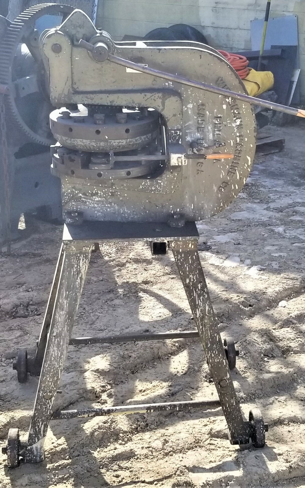 12 Station Wiedemann Type R2 Manual Rotary Turret Punch Press .125" to ...