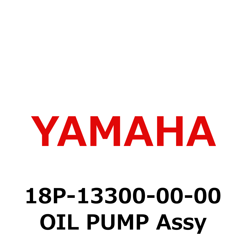 【NEW】Yamaha Genuine OIL PUMP Assy 18P-13300-00-00 Direct From Japan | eBay