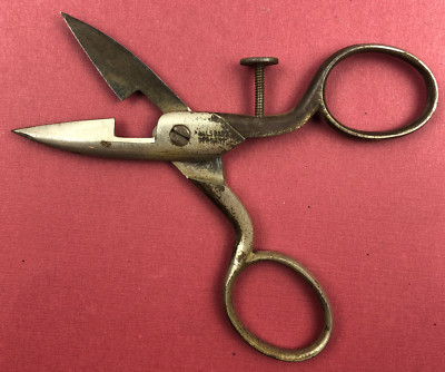 Vintage Button Hole Scissors with Depth Adjuster made in Germany | eBay