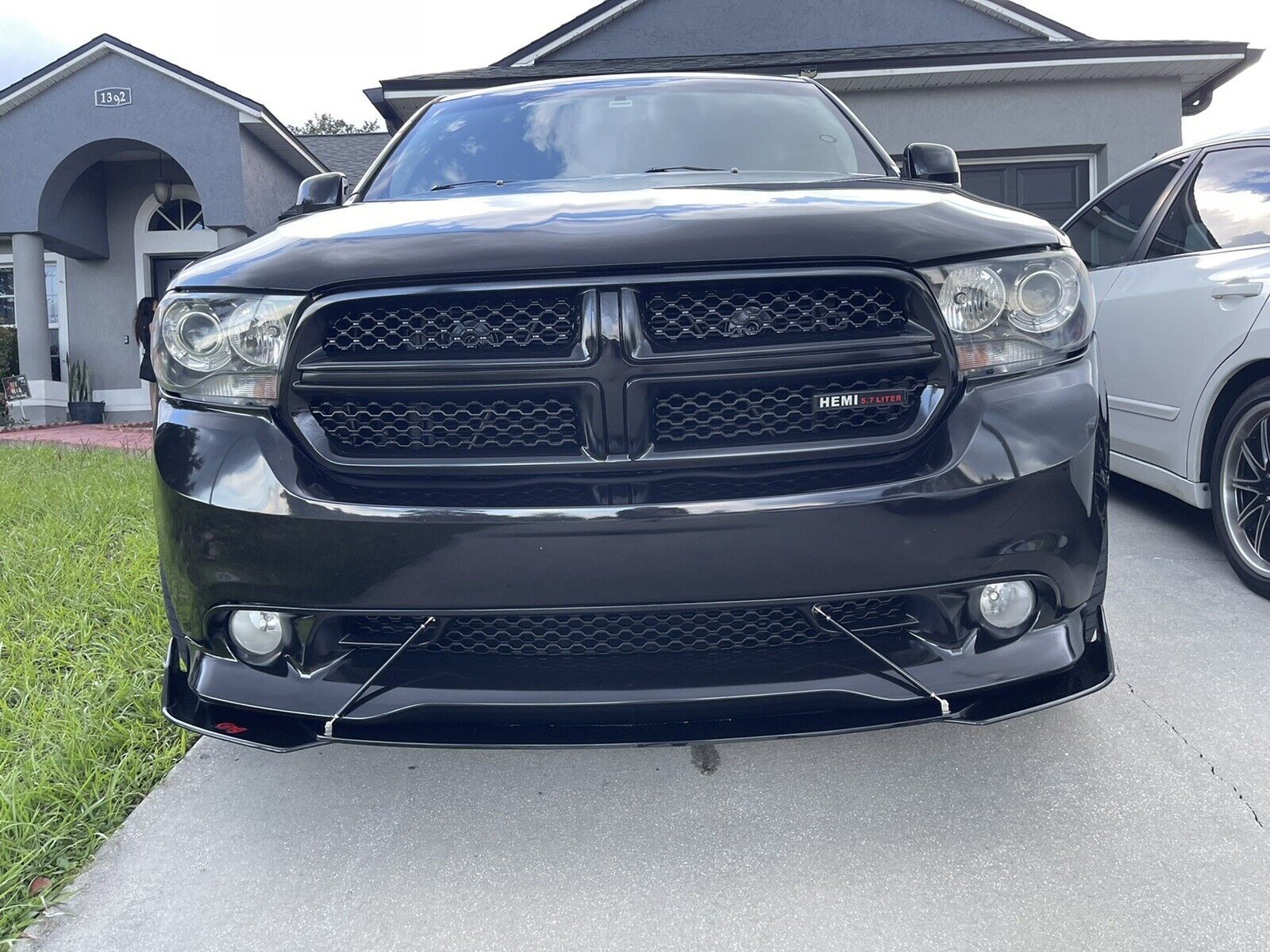 Front Bumper Lip Spoiler Splitter +Strut Rods For Pontiac G8 /GTO 2004 ...