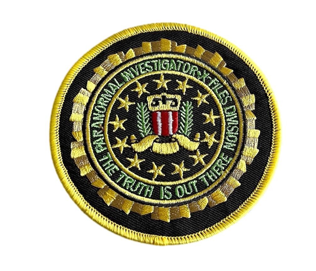 The X Files Paranormal Investigator Iron On Patch - The Truth Is Out ...