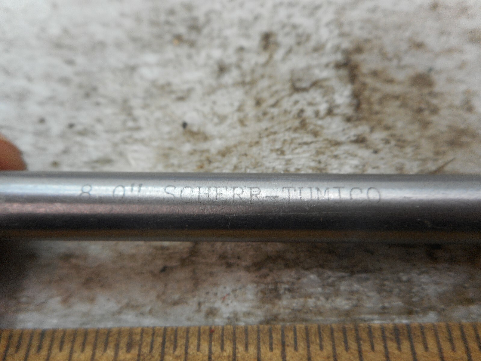 Screw Thread Pitch Micrometer Mic 8 Inch Standard TAPERED TIP 60 DEGREE ...