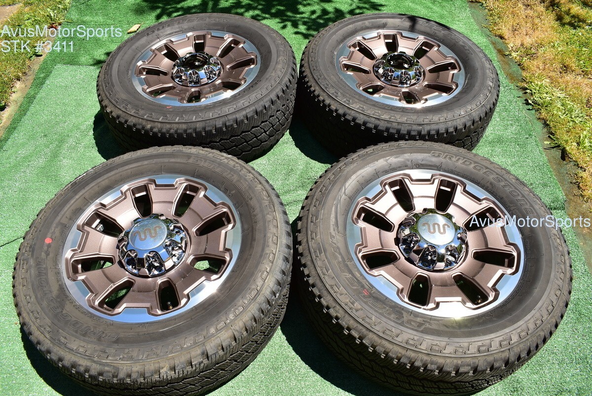 20" Ford F250 Super Duty King Ranch OEM Factory Wheels and tires F350 ...