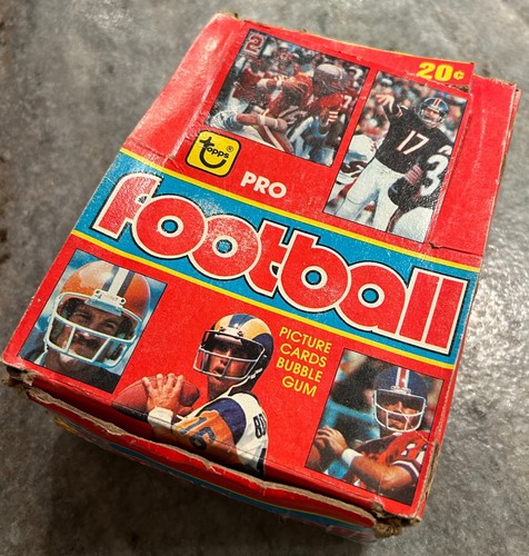 1979 Topps Football Wax Box 36 Packs RARE Unopened/Unsearched Campbell ...