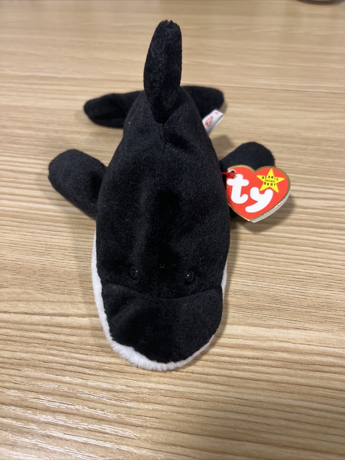 TY Beanie Baby Orca 1993 Style 4022 PVC Pellets | eBay