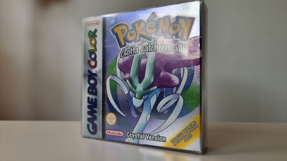 Pokémon Crystal (Game Boy Boxed, Inc Leaflets) Complete in Box CIB | eBay