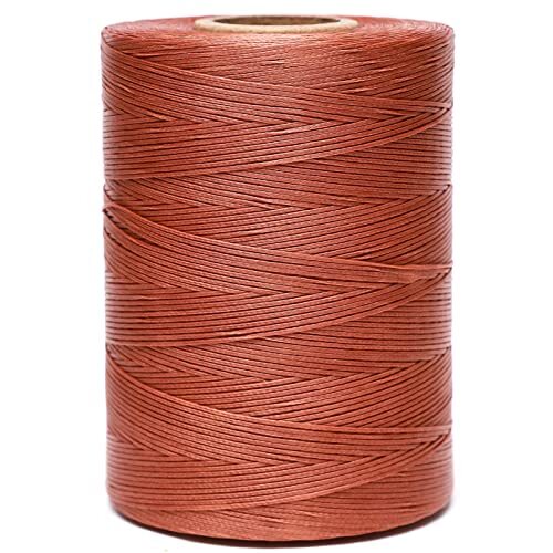 Waxed Thread852Yards 150D 0.8mm Flat Polyester Wax Thread for Hand ...