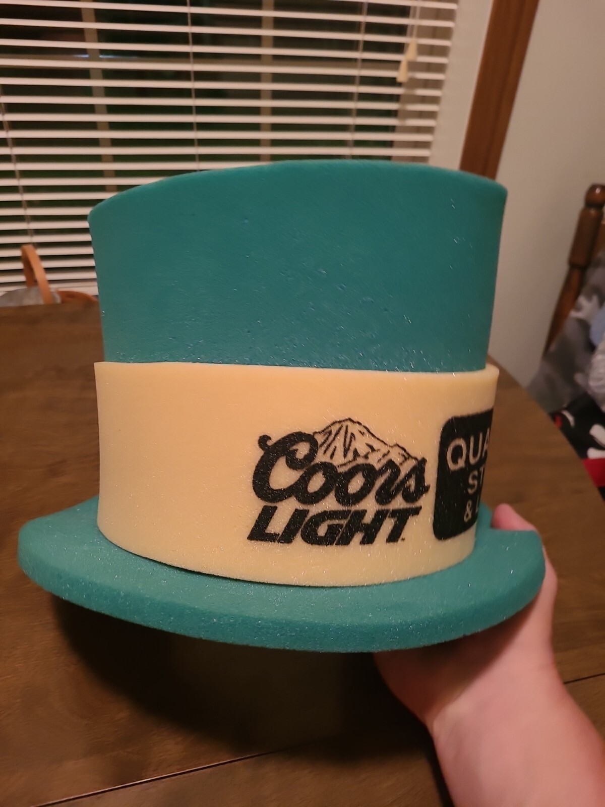 Nice Foam Shamrock Quaker Steak And Lube Hat. Coors Light. Rare | eBay