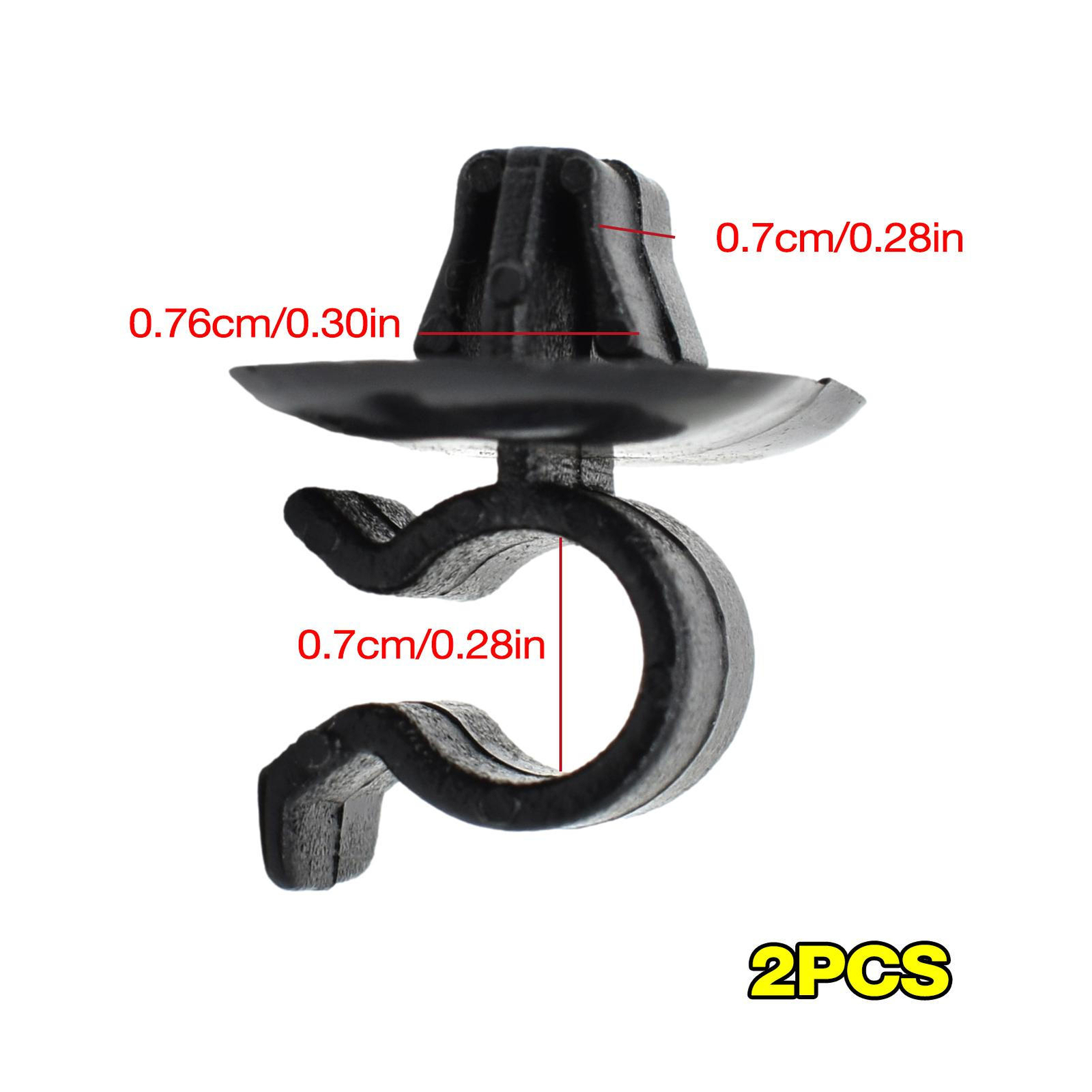 2x Car Bonnet Support Strut Rod Hood Stay Retainer Clip for Citroen C2 ...