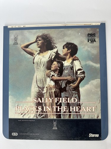 CED Videodisc Sally Fields Places in the Heart Good Condition Vintage ...