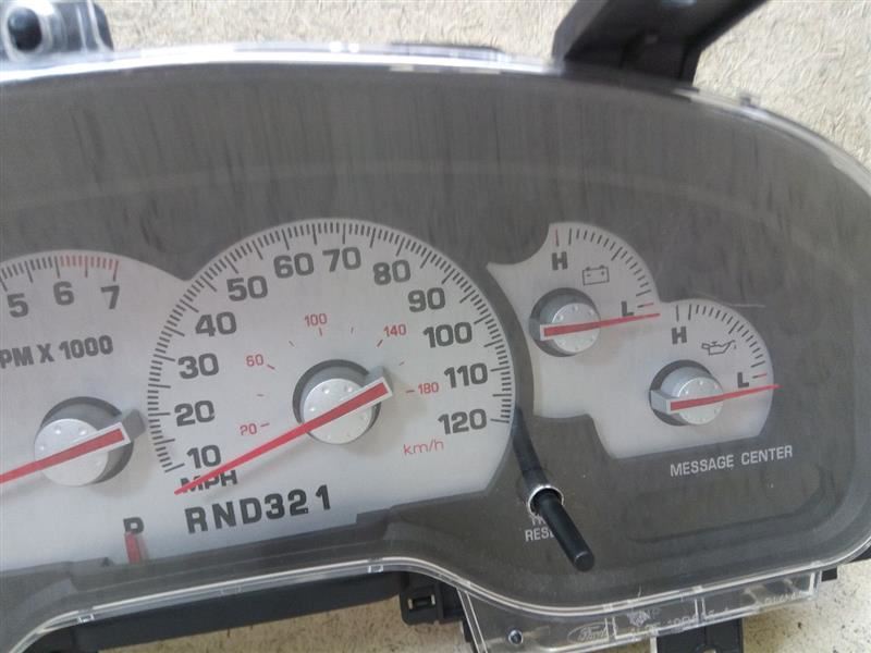 Speedometer Instrument Cluster W/Message Center Fits 04-05 MERCURY ...