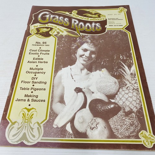 VINTAGE - GRASS ROOTS MAGAZINE FAMILY BOOK - 1993 - Issue No. 95 ...