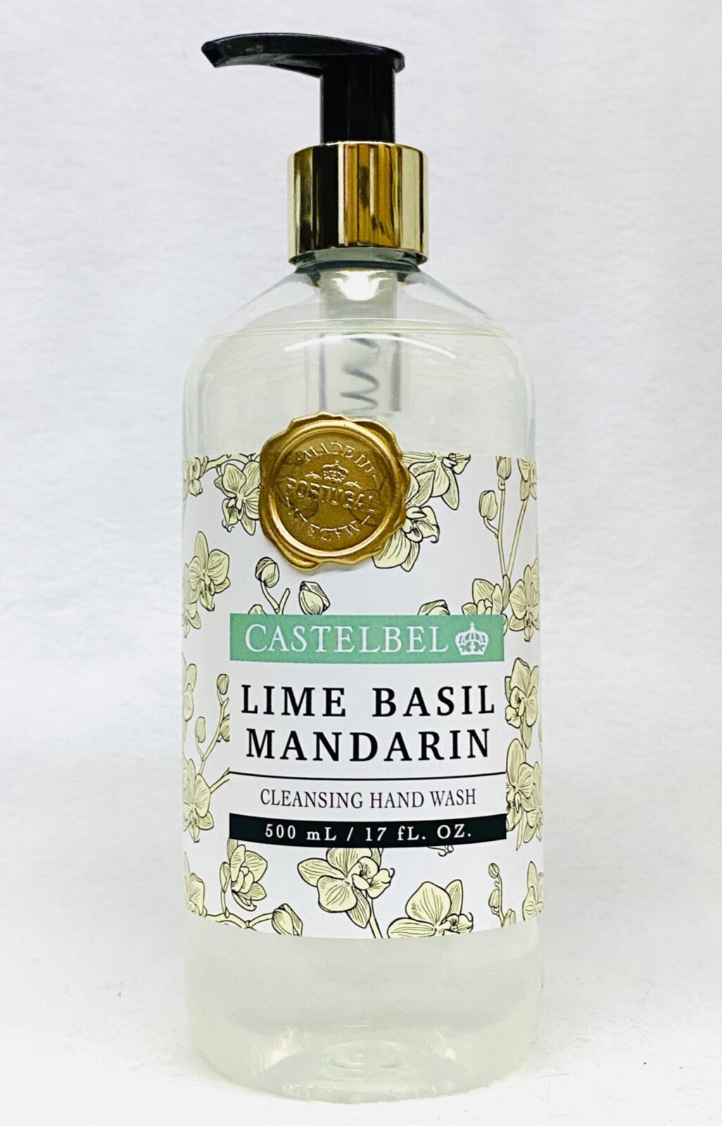 1 Castelbel Porto LIME BASIL MANDARIN Scented Liquid Hand Soap Wash 17 ...