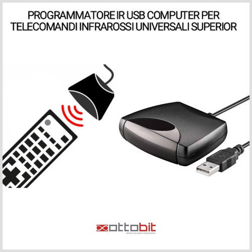 PROGRAMMATORE IR USB COMPUTER PER TELECOMANDI INFRAROSSI UNIVERSALI SUPERIOR | eBay