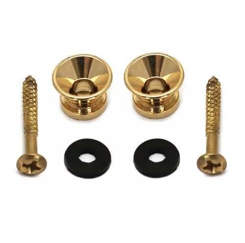 Guitar Strap Buttons End Pins Locks for Guitar Bass Ukulele Mandolin ...