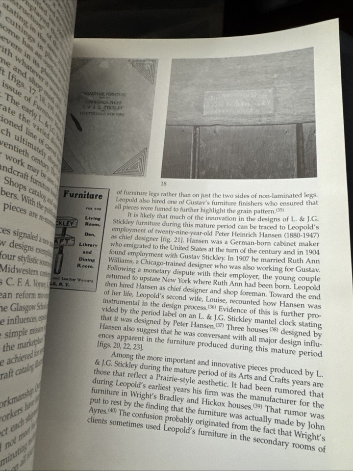 Innovation and Derivation: The Contribution Stickley Arts & Crafts ...