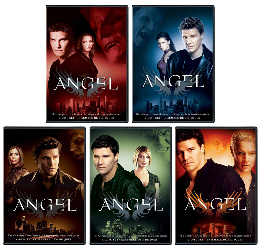 Angel Complete Series(DVD,2010,30-Disc Set,Seasons 1-5,Bilingual)NEW ...