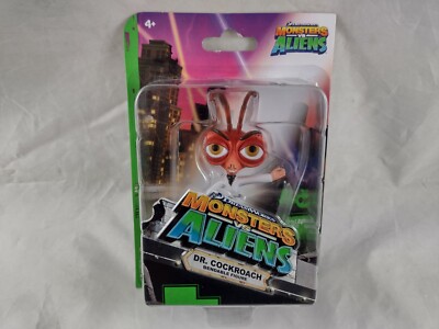 Monsters Vs Aliens Dr Cockroach Bendable Figure Vivid Imaginations | eBay
