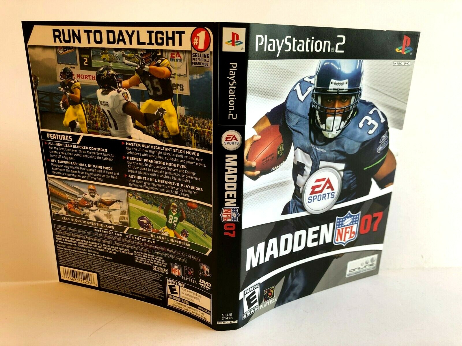 Madden NFL 07 PS2 ARTWORK ONLY Authentic Case Insert | eBay