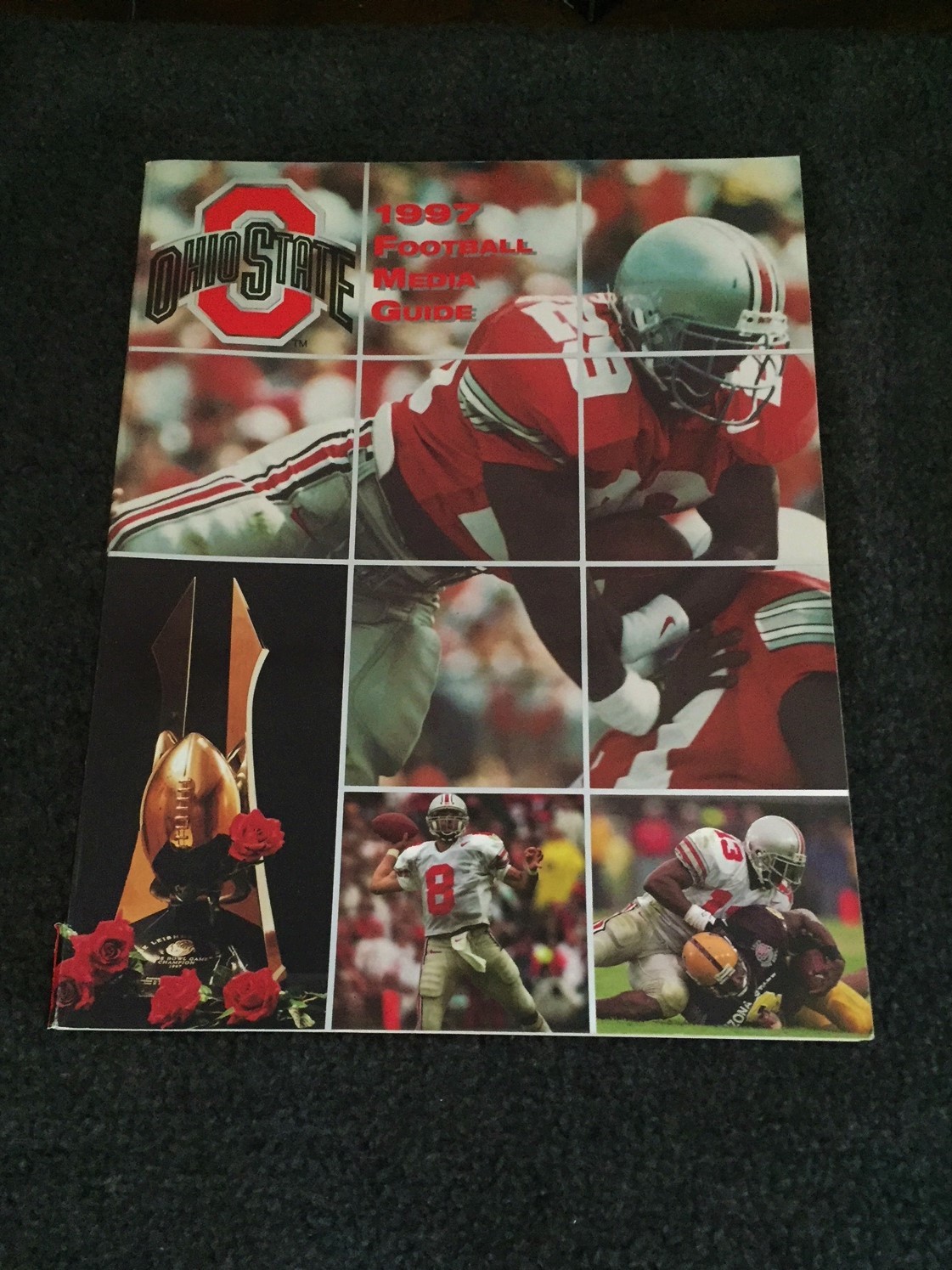 1997 Ohio State Buckeyes Football Media Guide Pearson Jackson Moore on ...