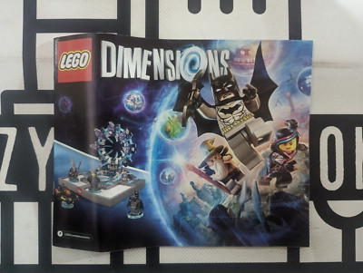 LEGO DIMENSIONS Batman Starter Pack 71200 Instruction Book ONLY | eBay
