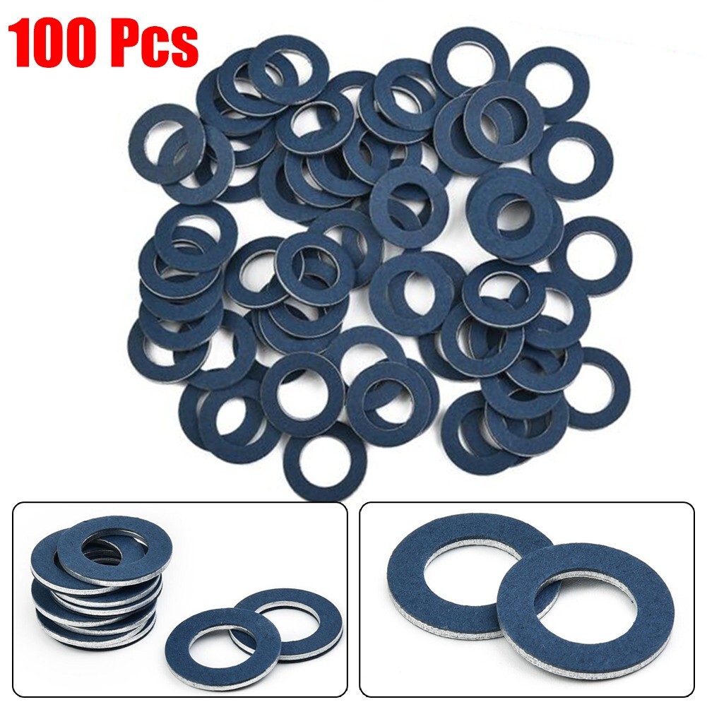 Oil Drain Sump Plug Washers Gasket for Toyota OE90430 12031 12mm (Pack ...