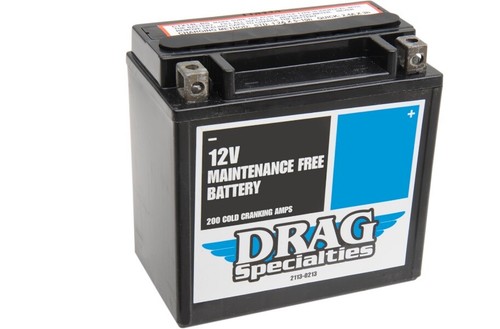 DRAG SPECIALTIES AGM BATTERY HARLEY SPORTSTER 883 1200 IRON LOW ...