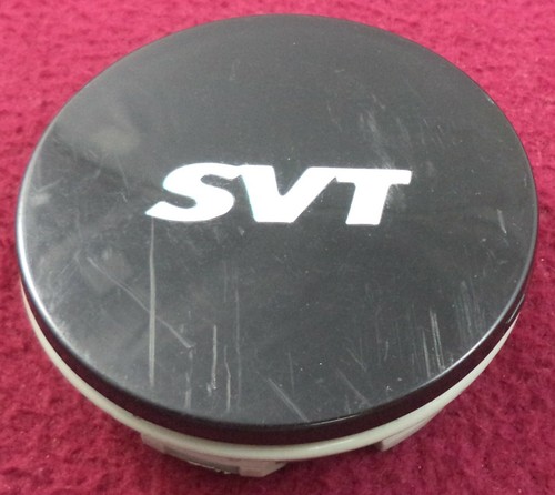 SVT Wheels Black w/ Script Custom Wheel Center Cap # 2M5V-1A096-AB (1 ...