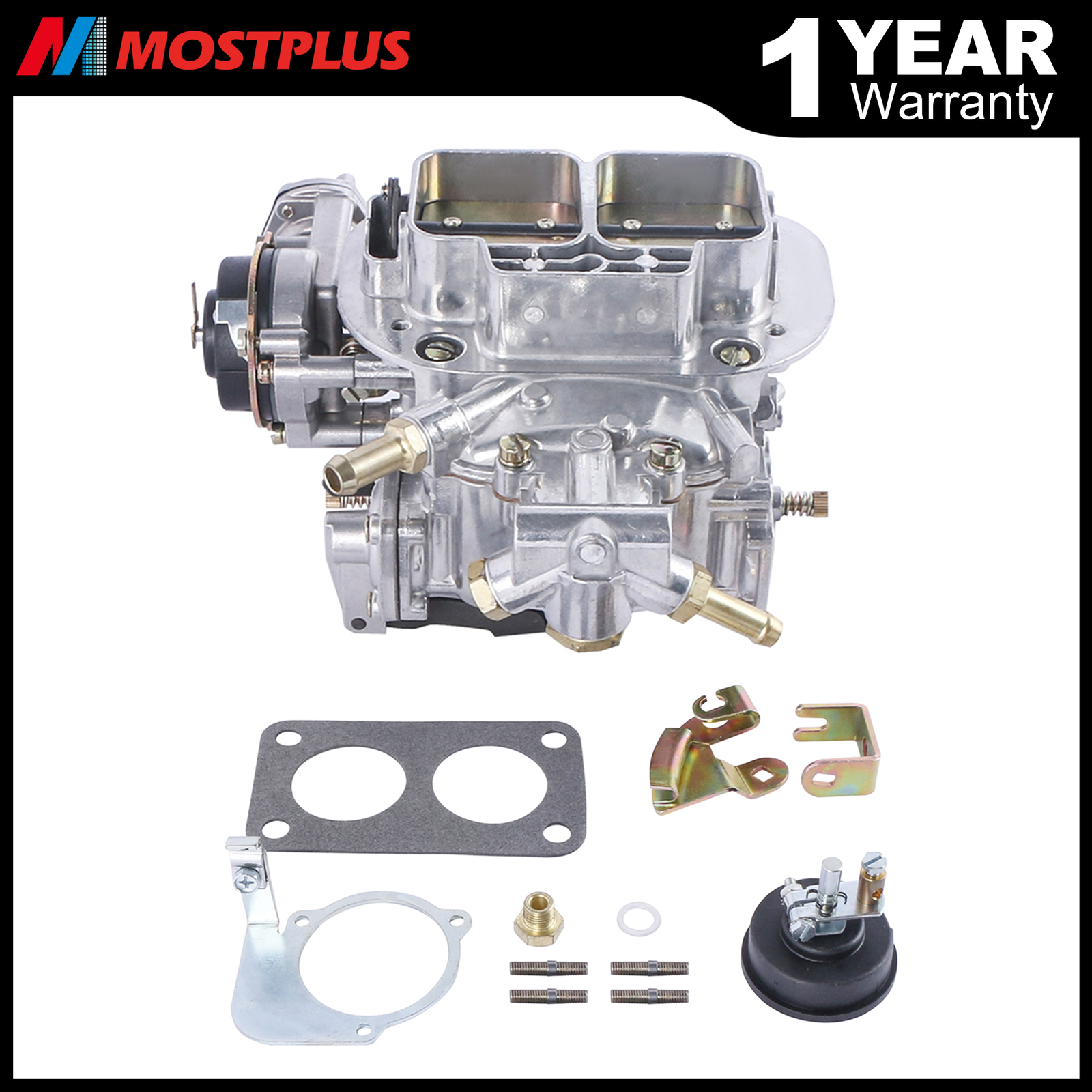 New Carburetor For Jeep Fiat Renault Ford VW BMW 4 Cyl 38X38 2 Barrel W ...