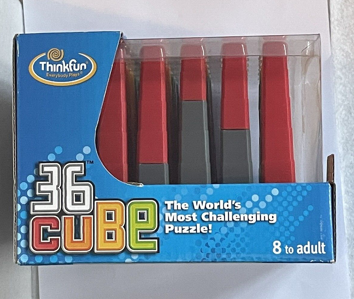ThinkFun 36 Cube Game 2008 The World's Most Challenging Puzzle H59 for ...