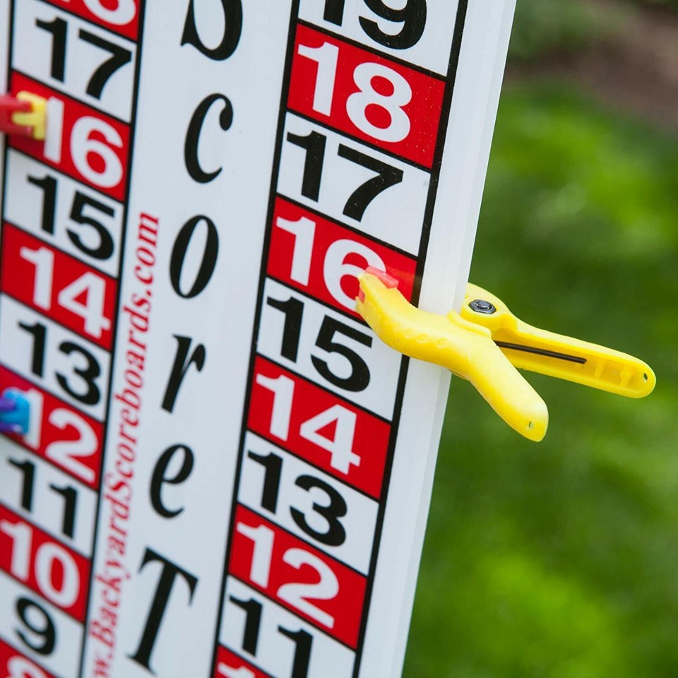 Cornhole ScoreTower Single - Scoreboard Game Score Keeper Horseshoes | eBay