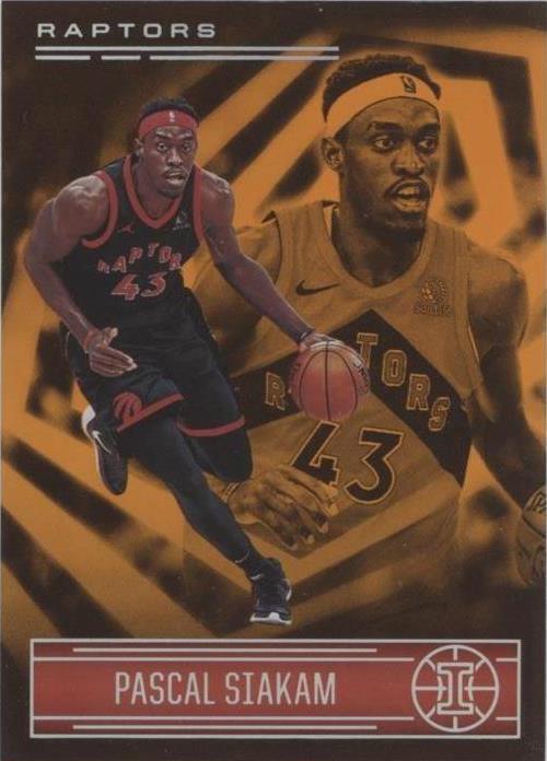 2020-21 Panini Illusions - Pascal Siakam #148 Trophy Collection Orange ...