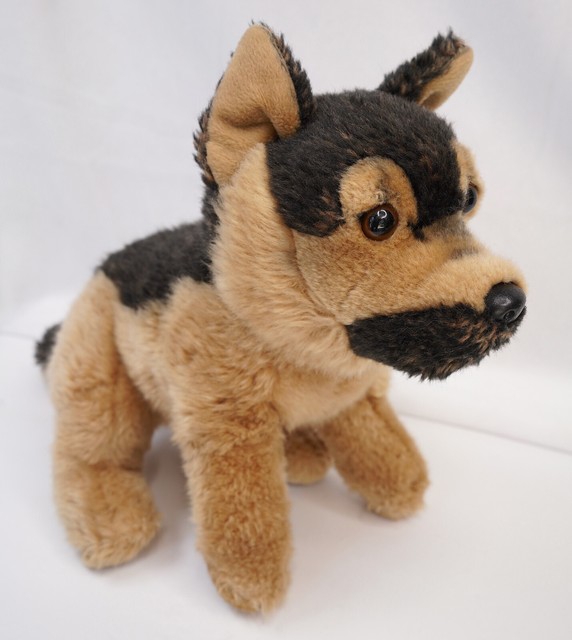 Animal Alley German Shepherd Plush Puppy Dog Toys R US 10" Stuffed ...