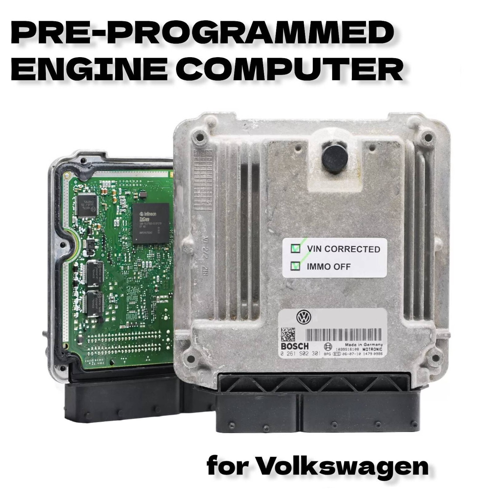 PROGRAMMED PLUG & PLAY ECM ECU VW VOLKSWAGEN CC 2010 2012 06J907309A | eBay