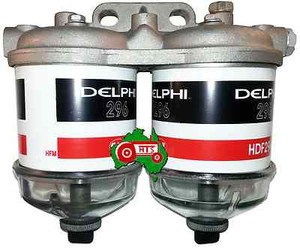 Tractor Dual Fuel Filter Assembly 1/2" UNF Port International 644 674 ...