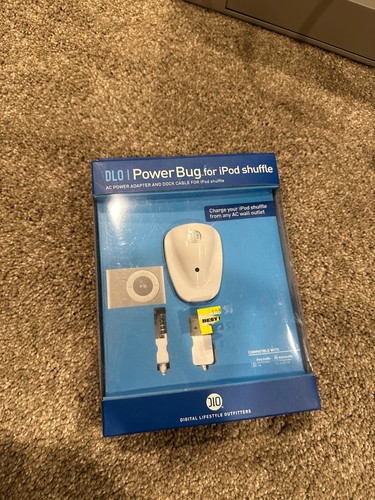 DLO Power Bug for iPod Shuffle - AC Power Adapter + Dock Cable | eBay