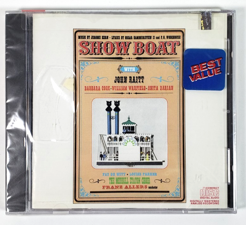 Show Boat CD John Raitt Barbara Cook William Warfield 1990 Musical ...
