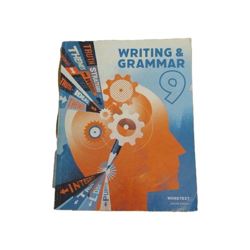 BJU Press Writing And Grammar 9 Student Worktext Textbook 4th Edition ...